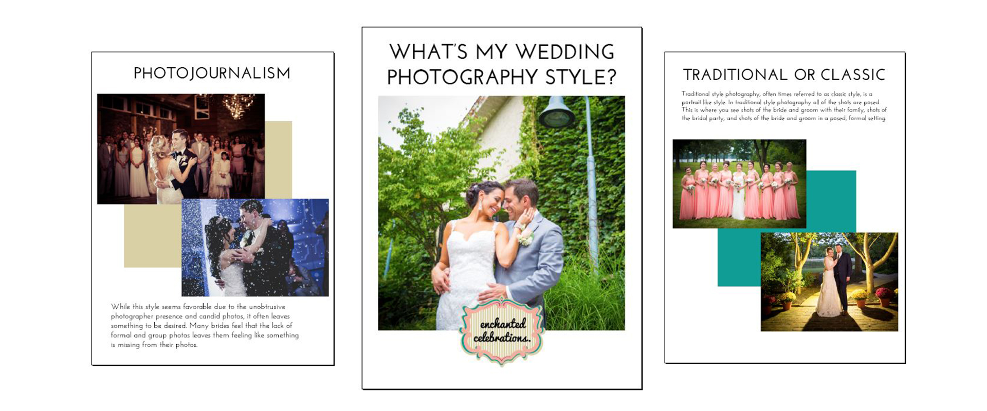 Photography Style - FREE Enchanted Celebrations Ebook