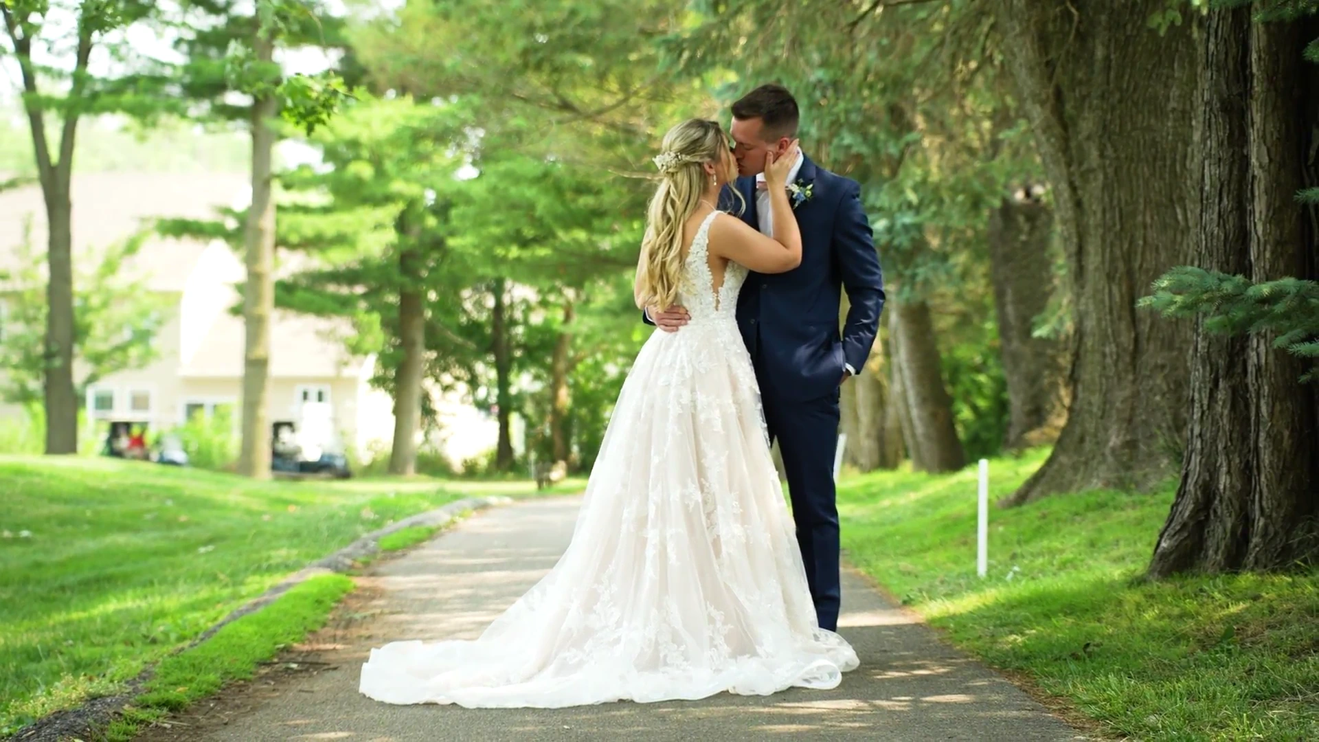 Christy and Jared's Wedding Videography at Downingtown Country Club ...